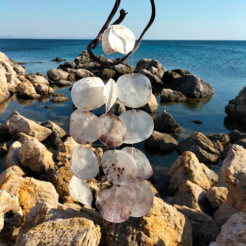 Capiz Wind Chime - Etsy