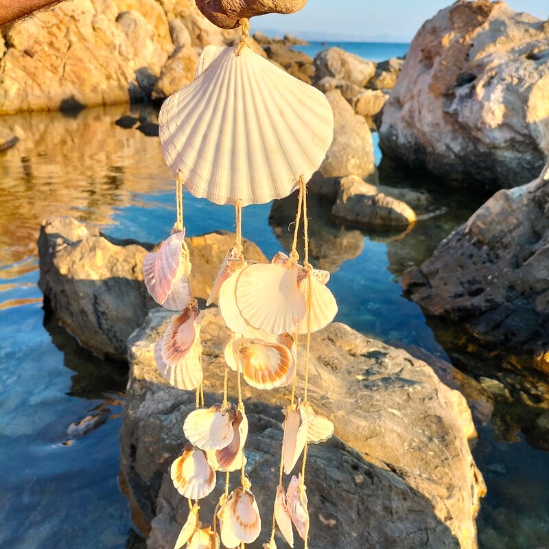 Sea Shell Wind Chime - Etsy