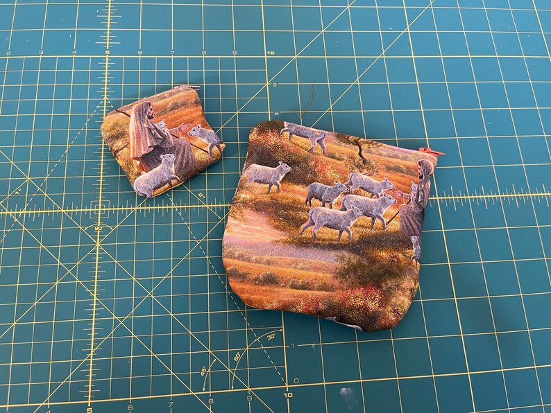 How to Sew a Rosary Pouch PDF Pattern | PDF Sewing a Zippered Pouch ...