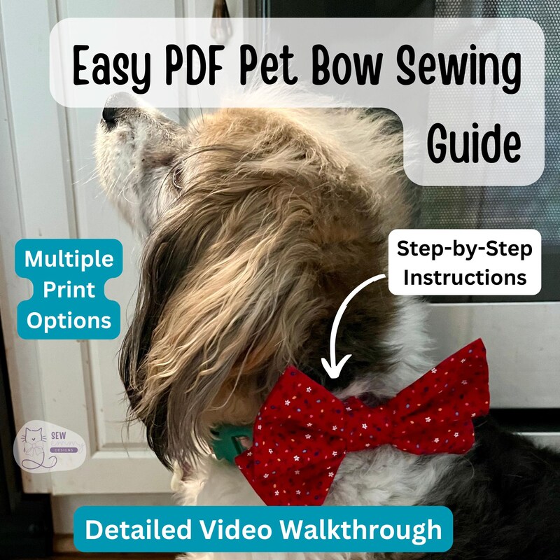 Dog Bow Tie Pattern - Etsy