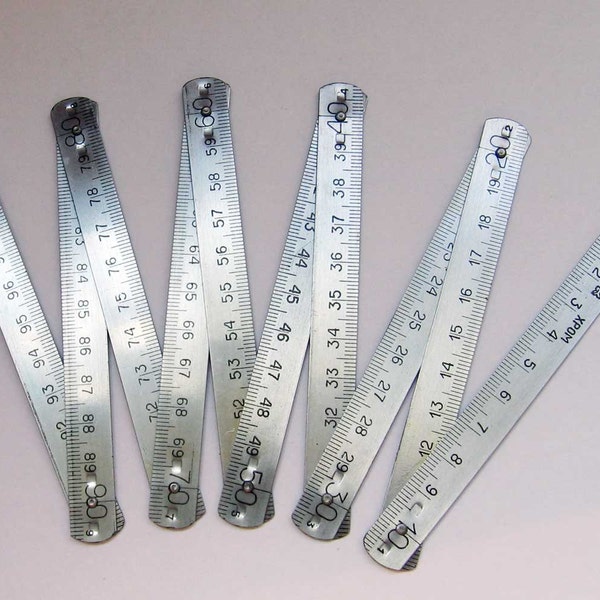 Metal Ruler - Etsy