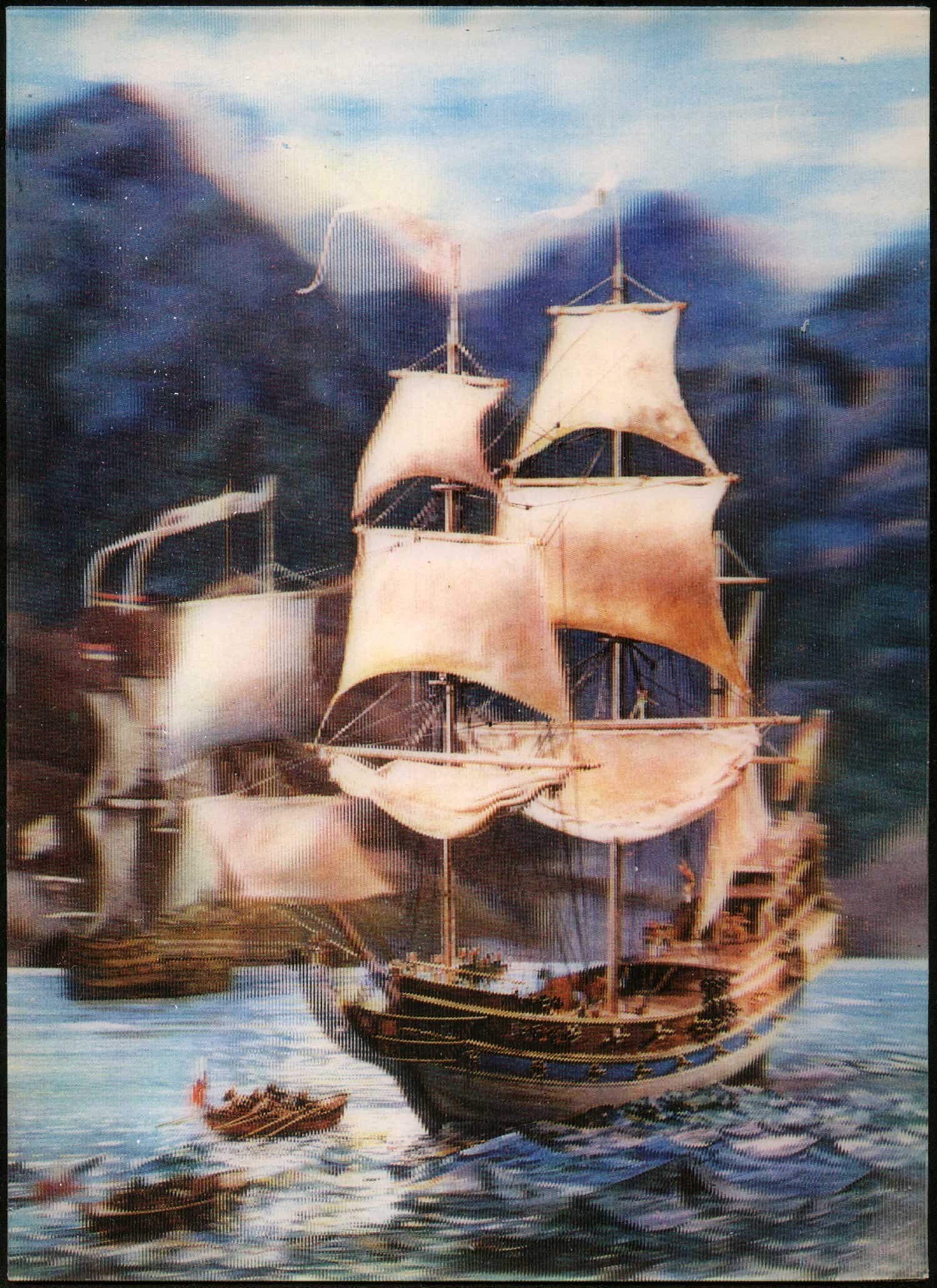 Movie Feature Film treasure Island Ship Frigate Caravel Soviet Russia ...