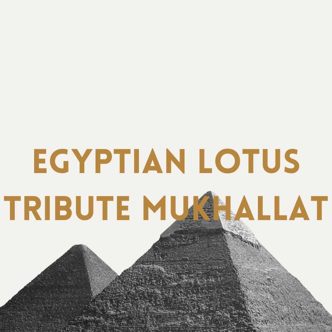 Egyptian Tribute Attar Blue Lotus Abs. Sandalwood Trat Thai Oud Musk - Etsy