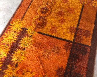 Vintage Shag Rug - Etsy