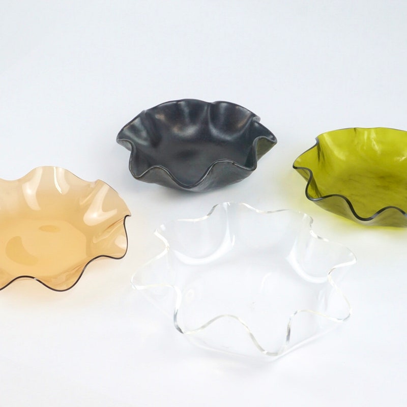 Ruffled Edge Dish - Etsy