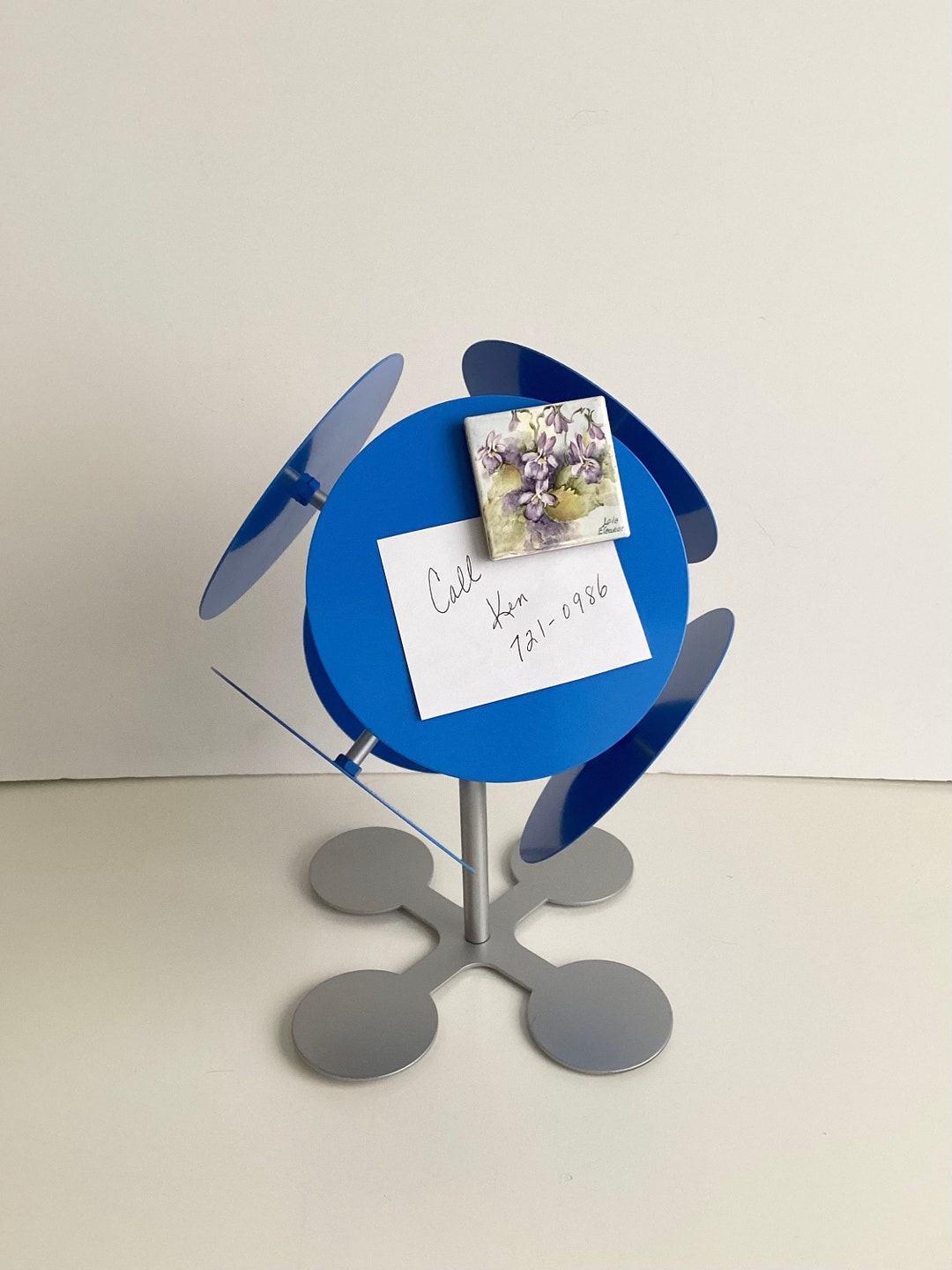 Atomic Era Style Magnetic Message Board Revolving Kubisphere COOL - Etsy