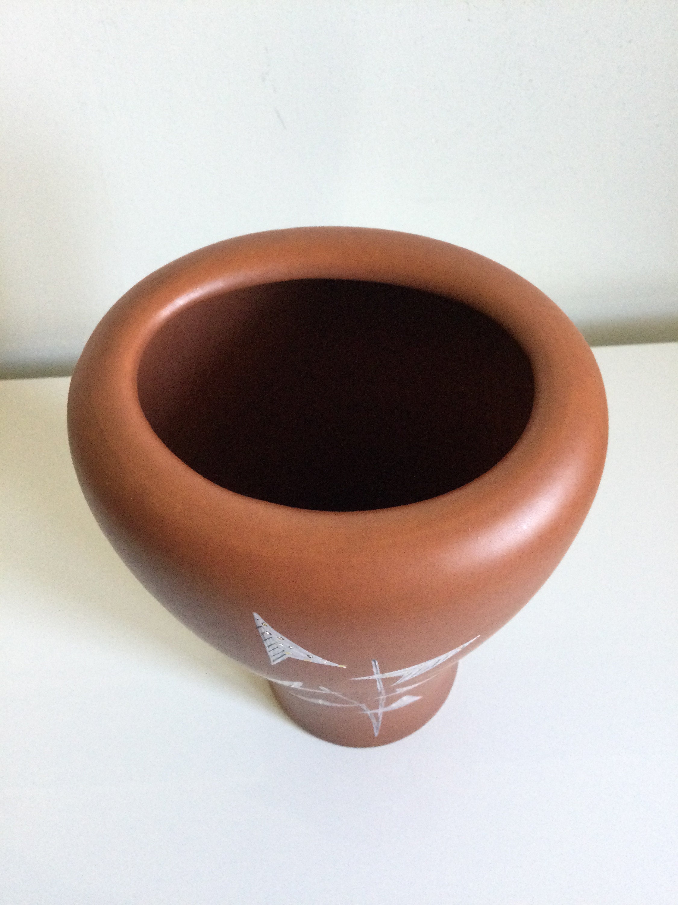 Vintage Zenith GOUDA Pottery Vase With Decoration - Etsy