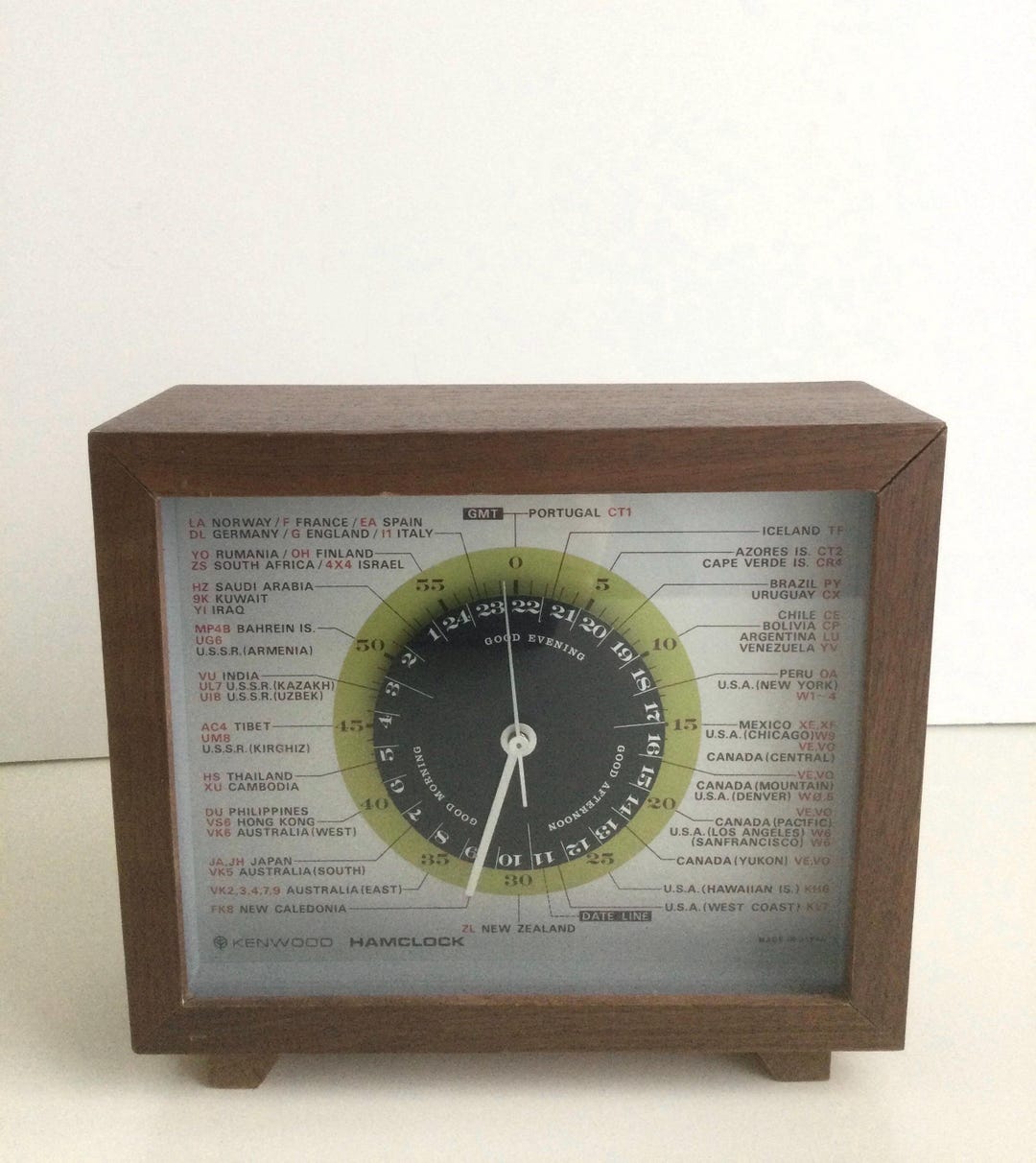 Vintage Ham Clock Kenwood D21N Japan VERY RARE - Etsy