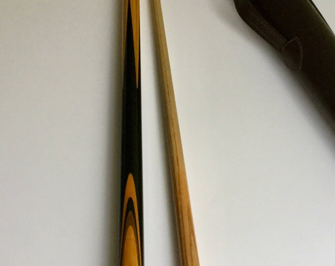 Vintage Dufferin Pool Cue Gold Maple Leaf 2 Piece Billiards Snooker ...