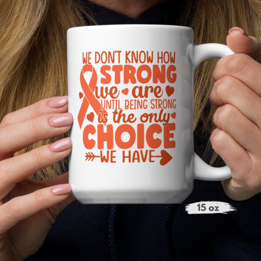 Multiple Sclerosis Mug, MS Ceramic Coffee Cup, Chronic Illness Warrior ...