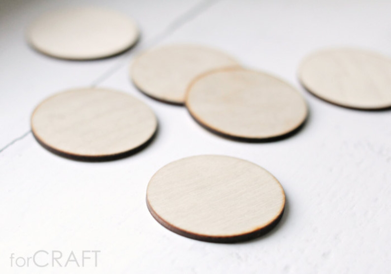 5cm Wooden Circles Natural Wood Unpainted DIY Make Your Own - Etsy