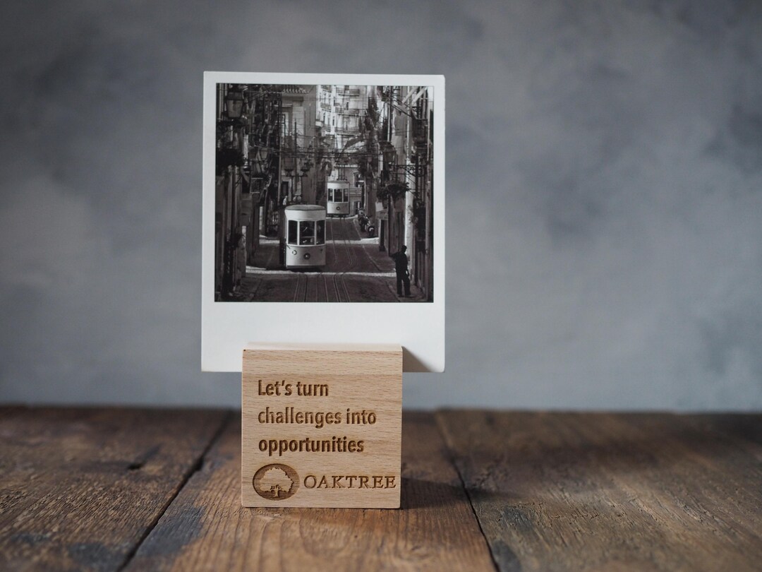 Photo Holder - Wooden Post Card Stand, Print Display, Use It as Card ...