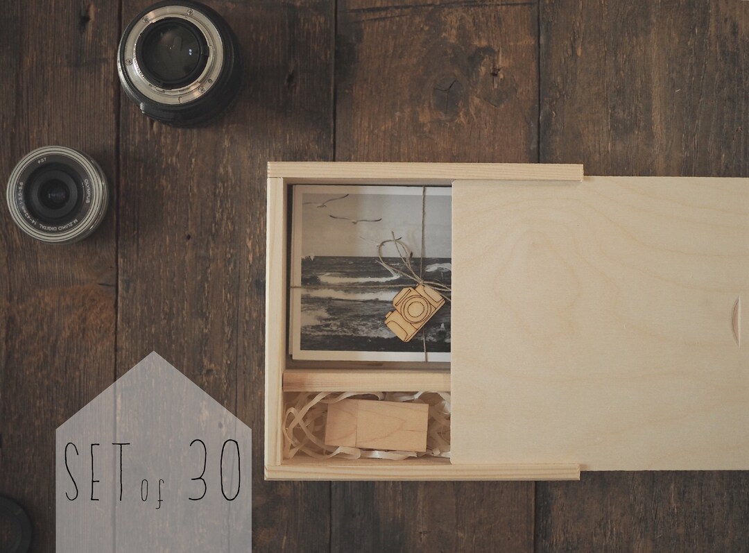 Set of 30 PHOTO&USB Boxes for 4 X6 10x15cm - Etsy