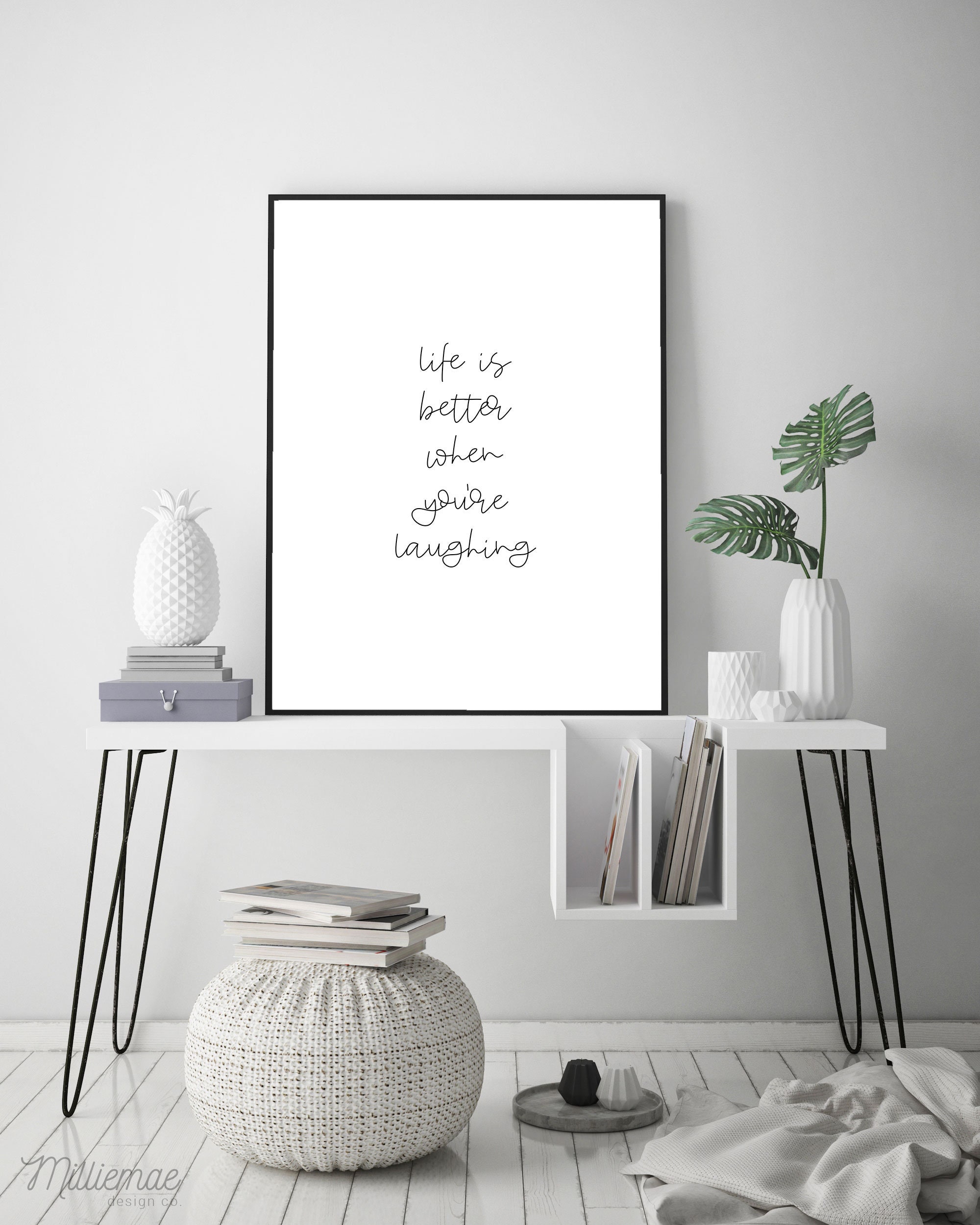 Inspirational Sayings Wall Art / Motivational / Life is Better When You ...