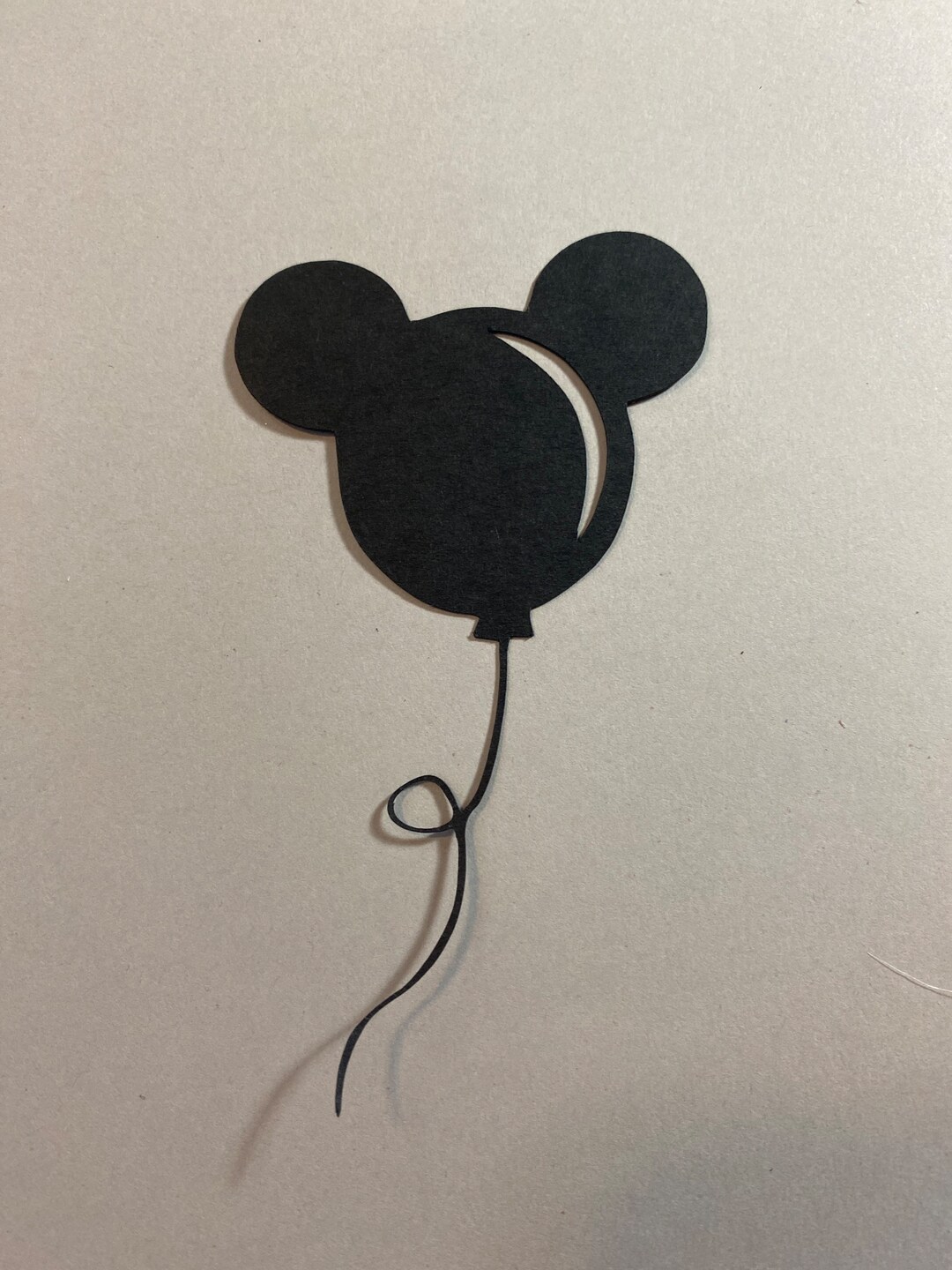 Disney Mickey Mouse Balloon Layered Scrapbooking Die Cut Dimensional ...