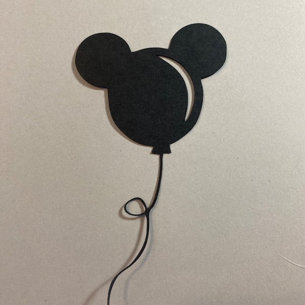 Mickey Mouse Die Cut - Etsy
