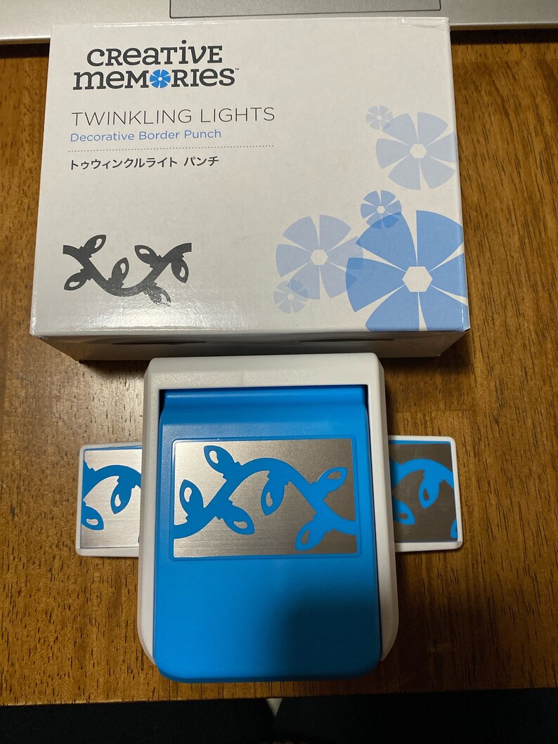 Creative Memories Retired Twinkling Lights Decorative Border Punch New ...