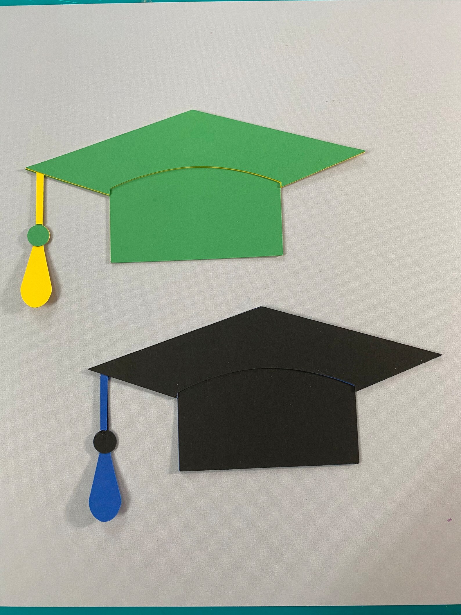 Graduation Hat Scrapbooking Die Cut Embellishment You Pick Your Color 4 ...
