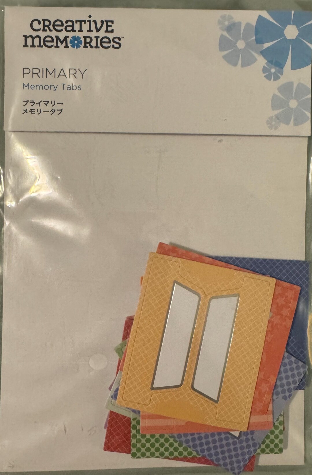 New Creative Memories Primary Foiled Memory Tabs - Etsy