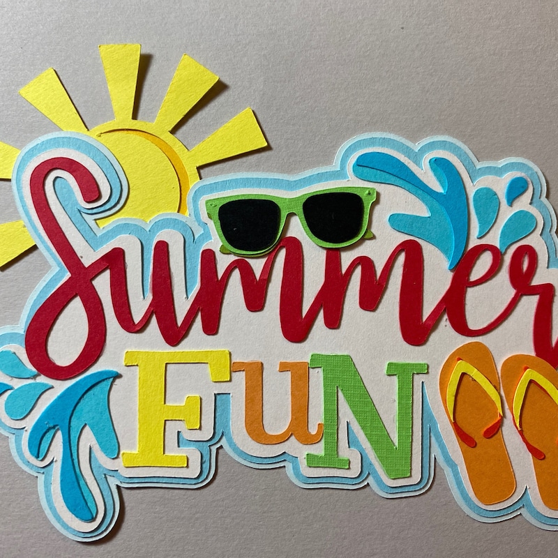 Scrapbook Title - Etsy