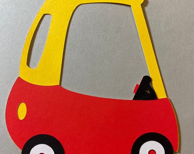 Children's Cozy Coupe Car Die Cut Scrapbooking - Etsy