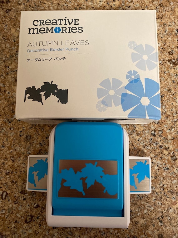 Creative Memories Autumn Leaves Decorative Border Punch New in - Etsy