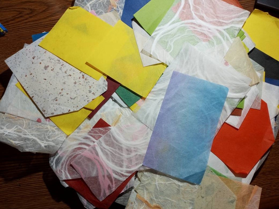 Mixed Mulberry Collage Pack Handmade Paper Pack mulberry Paper ...