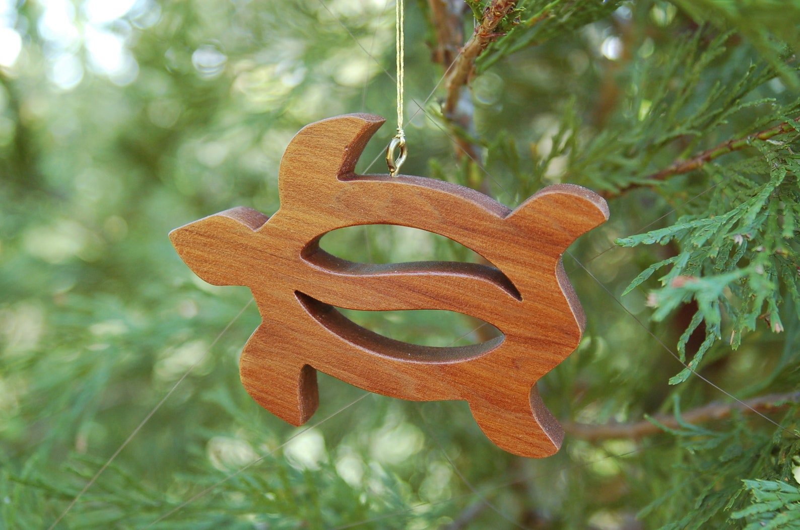 HONU TURTLE Christmas Ornament Carving. Price REDUCED while - Etsy ...