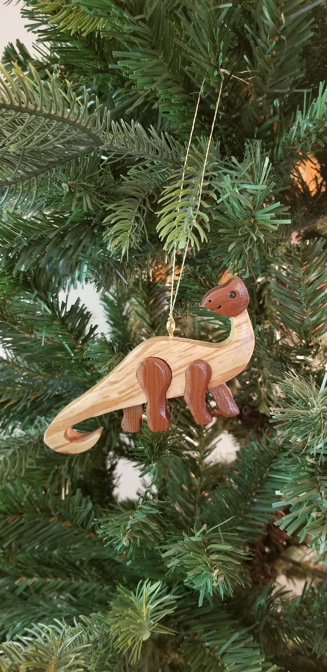 BRONTOSAURUS CHRISTMAS ORNAMENT New for 2022! A Wonderful & Unique ...