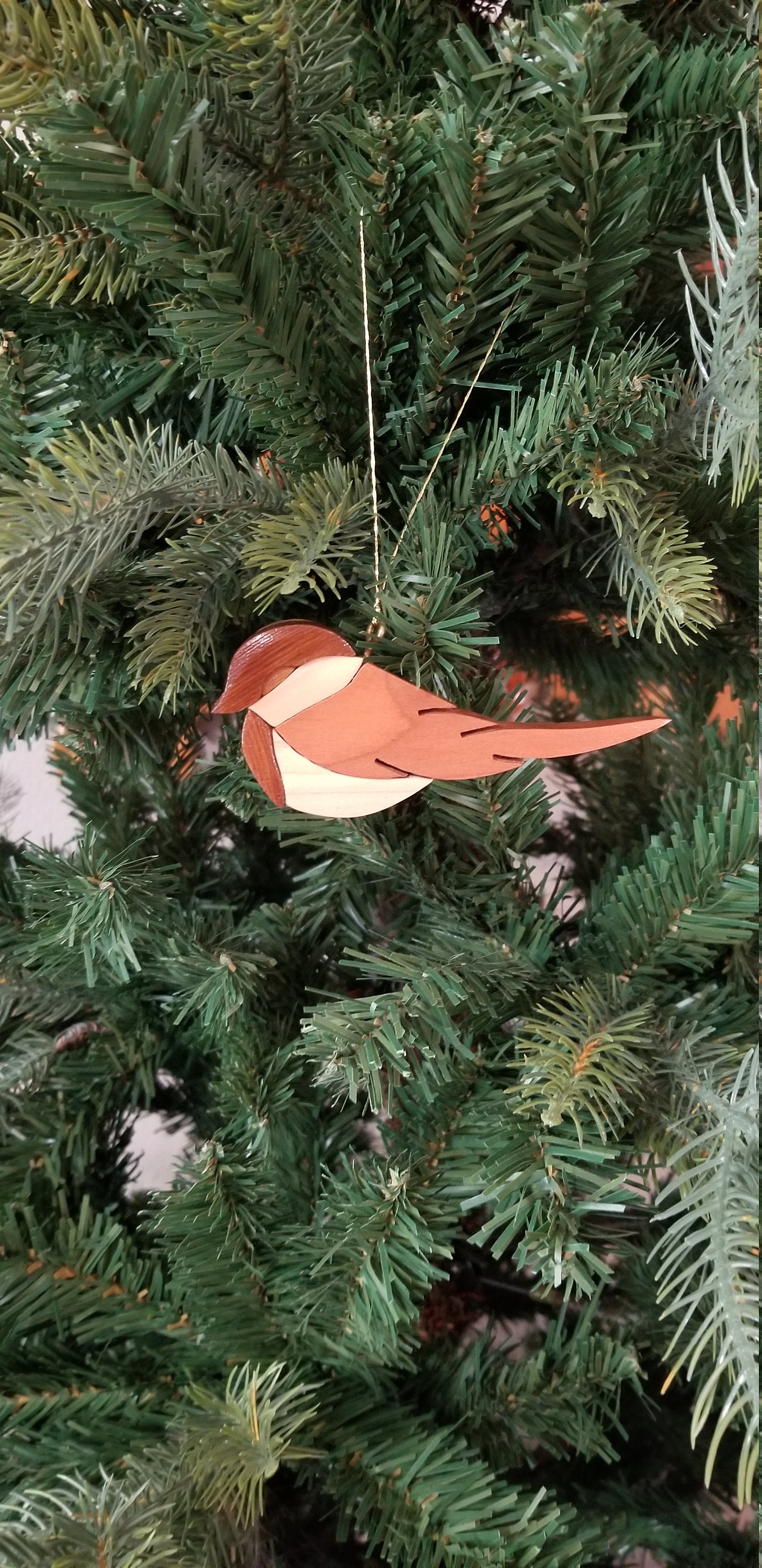CHICKADEE CHRISTMAS ORNAMENT Carving. It's Endearing and Charming With ...