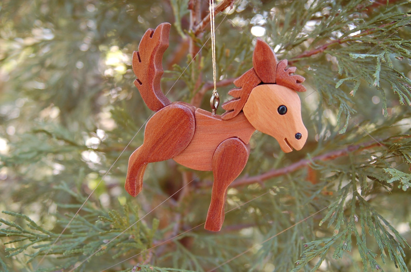 Donkey Christmas Ornament. | Etsy