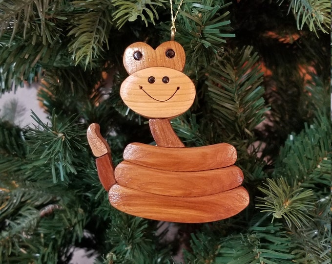 SNAKE Christmas Ornament. New for 2019. so Ssssssspecial ! - Etsy