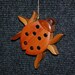 LADYBUG CHRISTMAS ORNAMENT Wood Carving. A Charming Little Bug That is ...