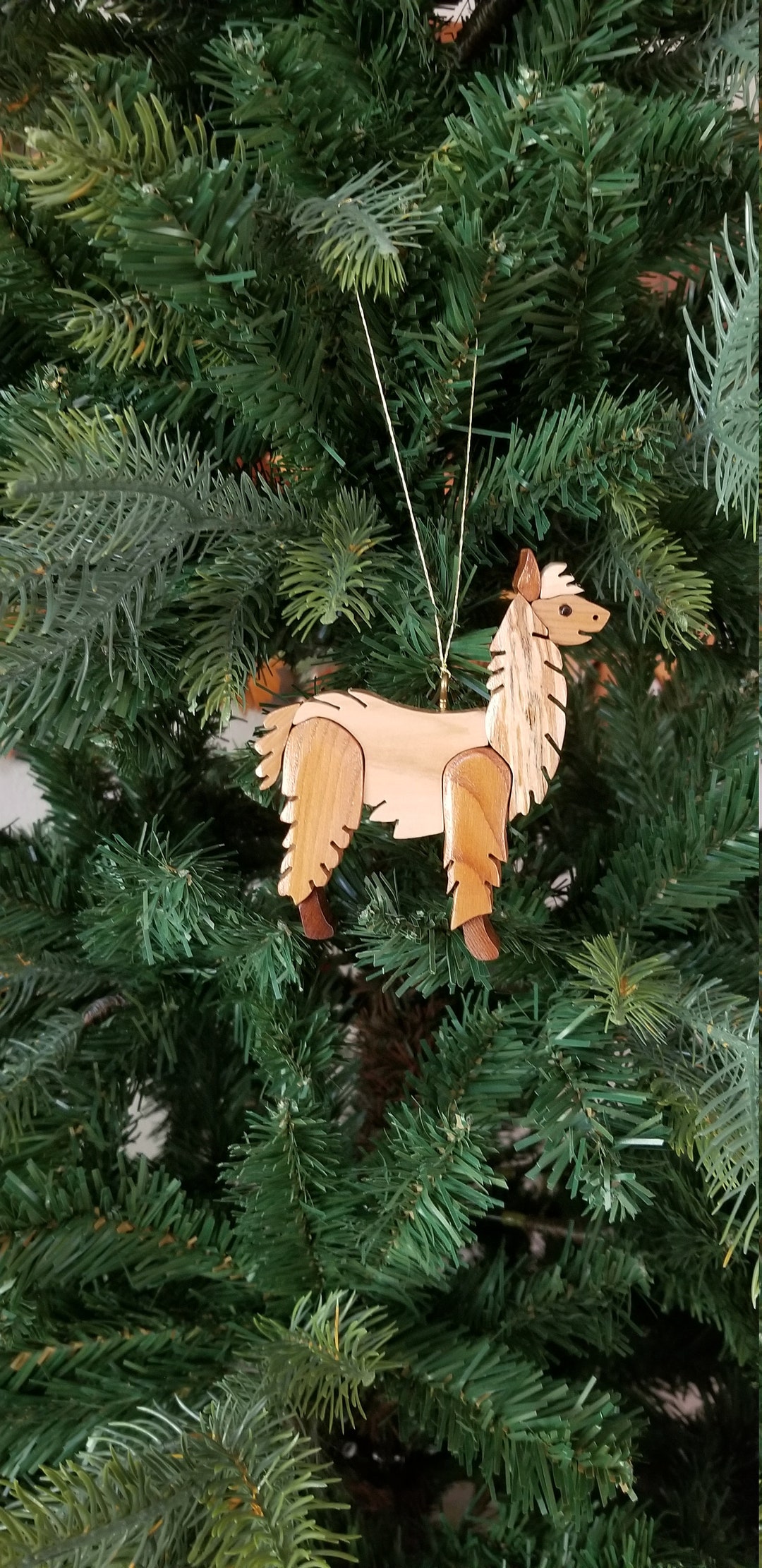 LLAMA Christmas Ornament. Wonderful and Unique Addition to Your Tree ...