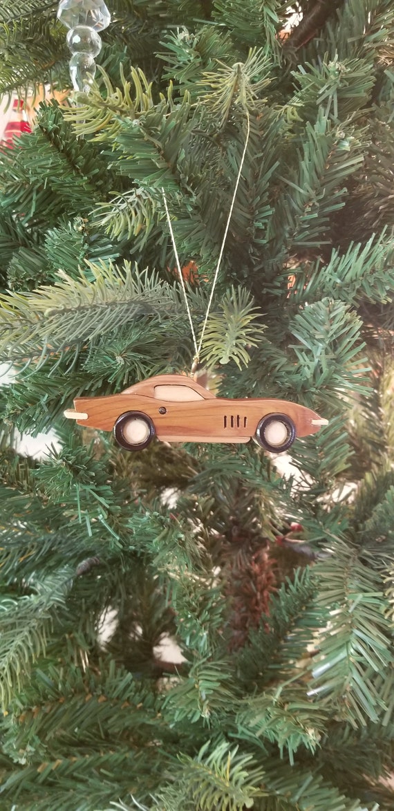CORVETTE CHRISTMAS ORNAMENT .A Fun Addition for the Auto - Etsy