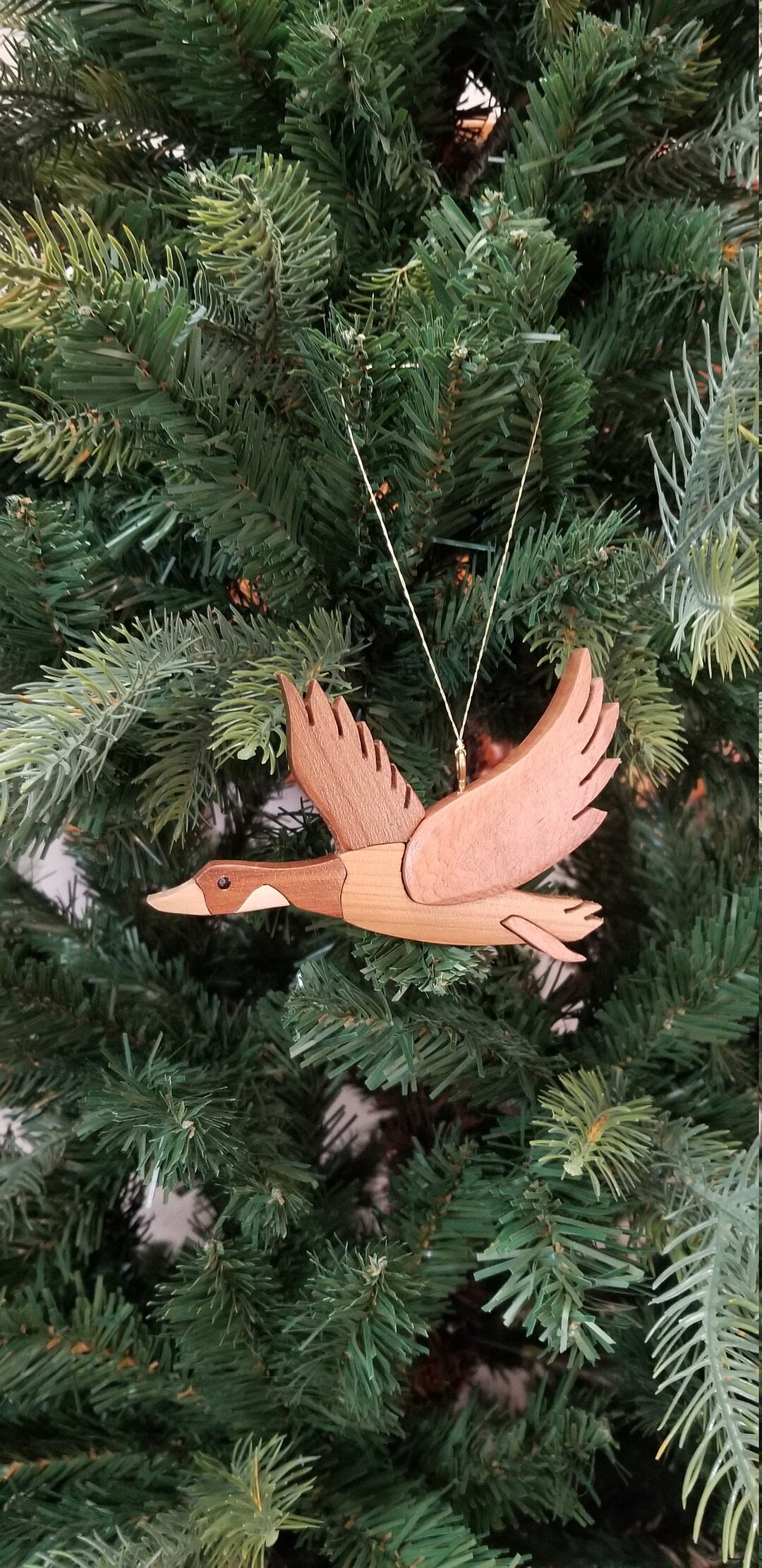 GOOSE CHRISTMAS ORNAMENT. Perfect for the Bird Lover or Hunter in Your ...