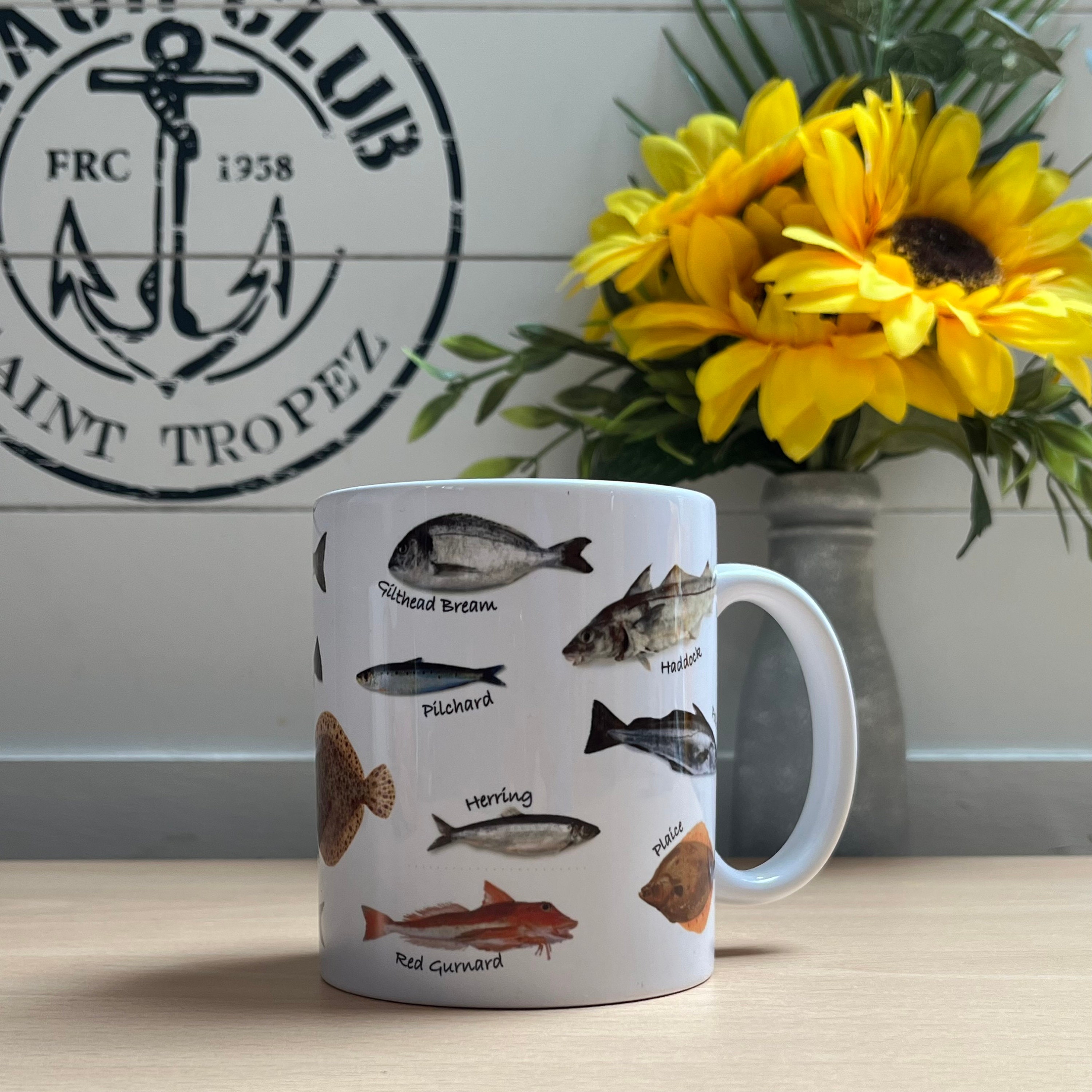 Sea Fish Species Mug - Unique Design - Etsy