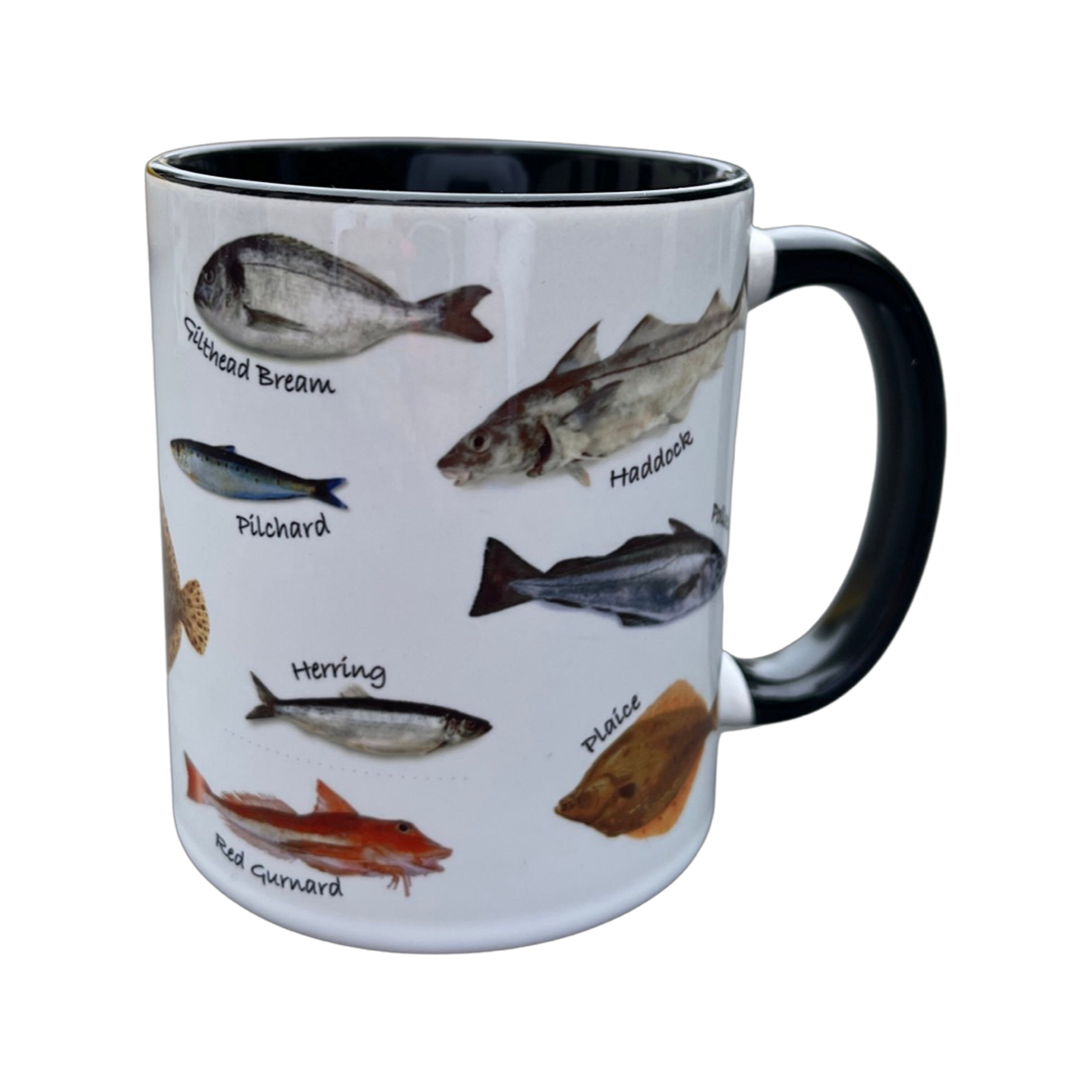 Sea Fish Species Mug - Unique Design - Etsy