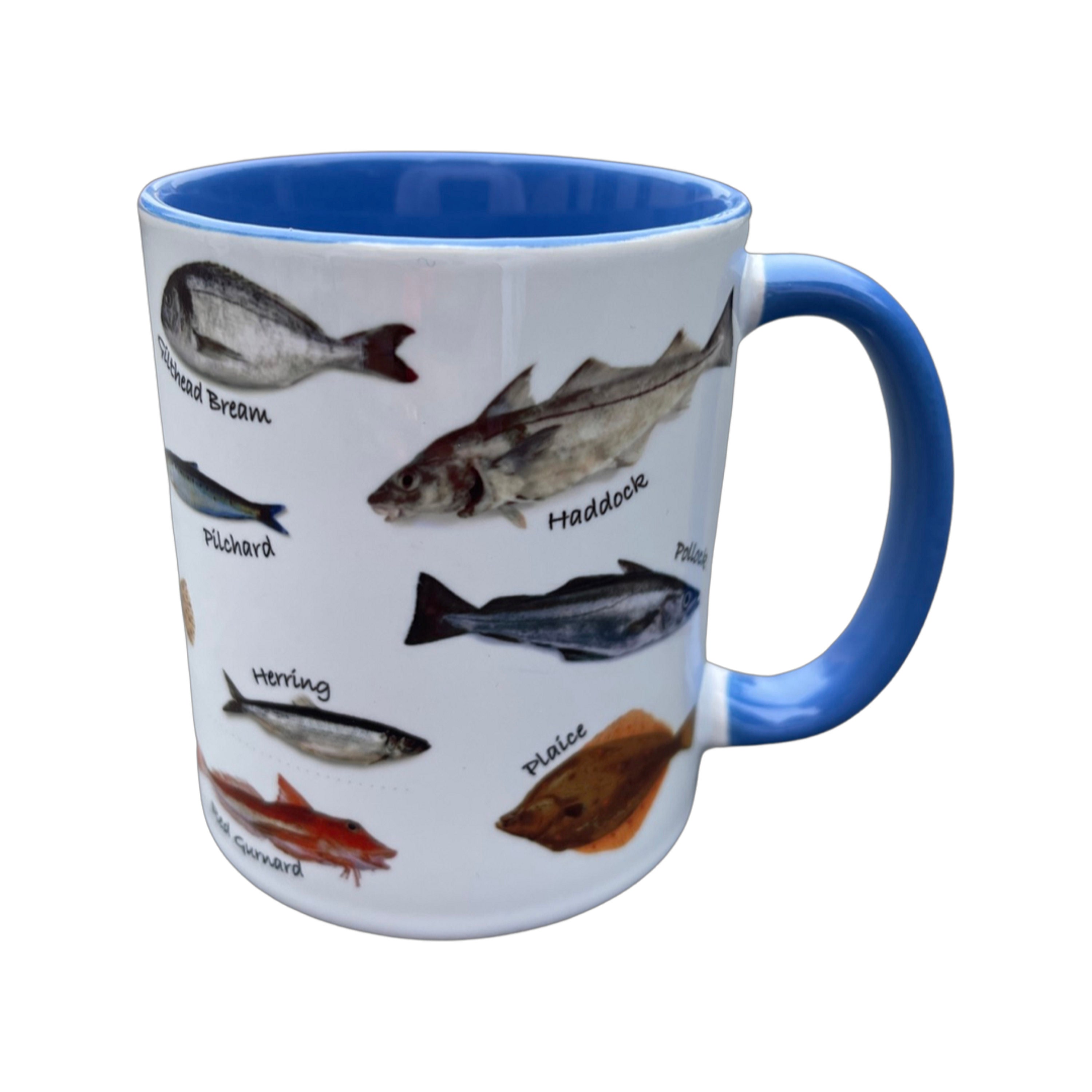 Sea Fish Species Mug - Unique Design - Etsy