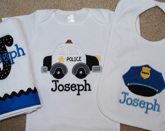 Baby Police Outfit - Etsy