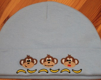 Baby Monkey Hat - Etsy