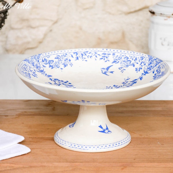 Blue Cake Stand - Etsy
