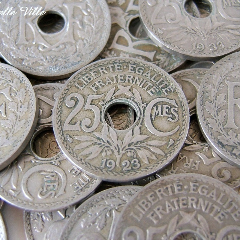 Coin With Hole - Etsy