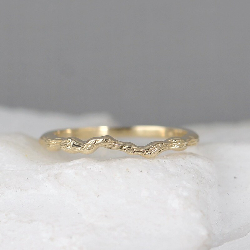 Gold Branch Ring - Etsy