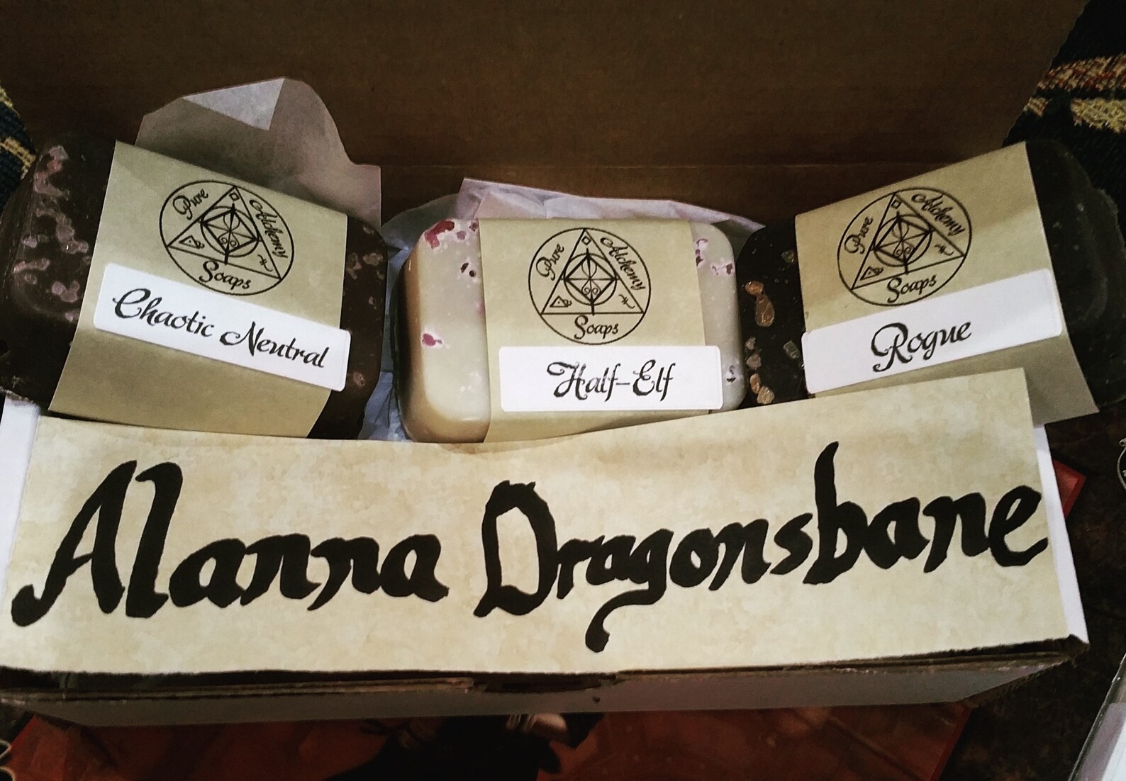 Create-your-character RPG Themed Soap Trio - Etsy