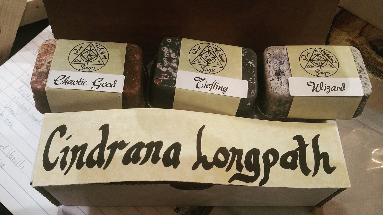Create-your-character RPG Themed Soap Trio - Etsy