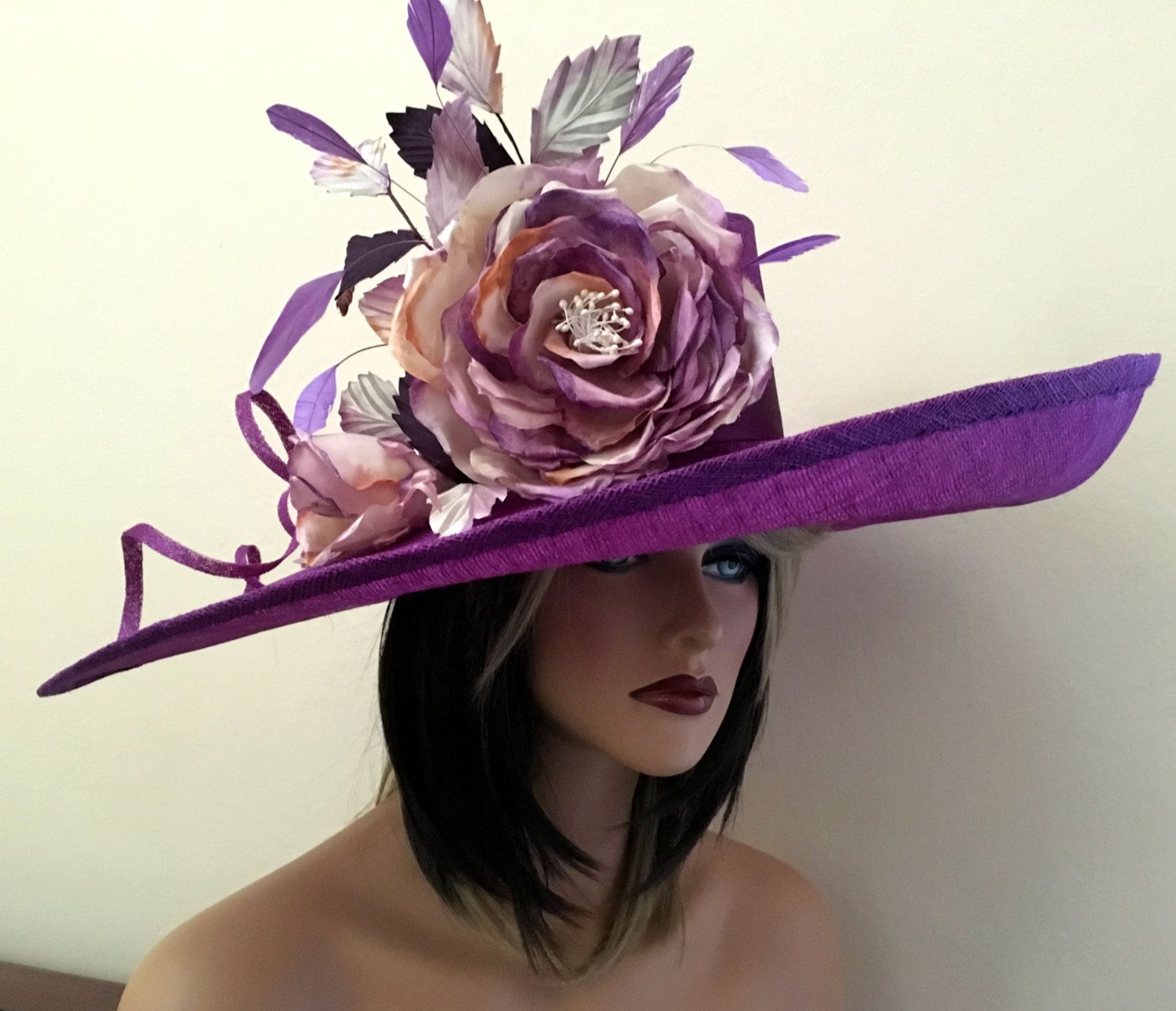 SOLD OUT for the Derby. Kentucky Derby Hat. Formal Hat. Royal - Etsy