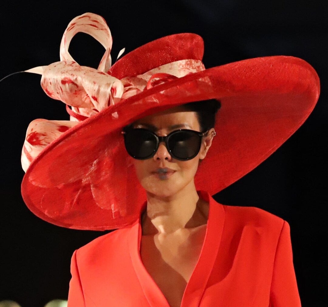 Red Hat. Kentucky Derby Hat. Derby Hat. Large Hat. Royal Ascot Hat ...