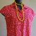 Nautical Pattern Top and Skirt Two Piece - Etsy