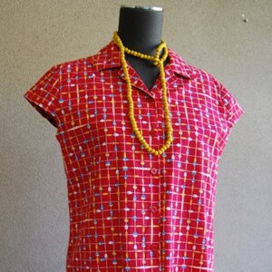 Nautical Pattern Top and Skirt Two Piece - Etsy